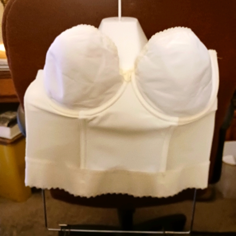 Vintage Vassarette Long Line Bra - Gem